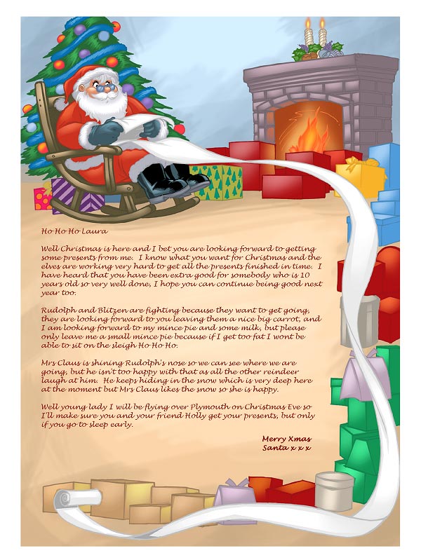 Santa Letter Software Create Personalised Letters From Santa Clause 